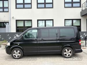 Melns Volkswagen Multivan 2006 Rapla, ar dzinēja tilpumu 2.50 L un nobraukumu 480 tūkst. km par 6500 €, foto 3 vietnē AUTOMOTO.COM.LV