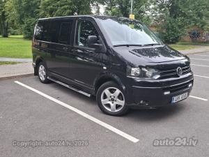 Black Volkswagen Multivan 2006 in Tallinn, with an engine capacity of 2.50 L and mileage of 368 thousand km for 5900 €, photo 4 on AUTOMOTO.COM.LV