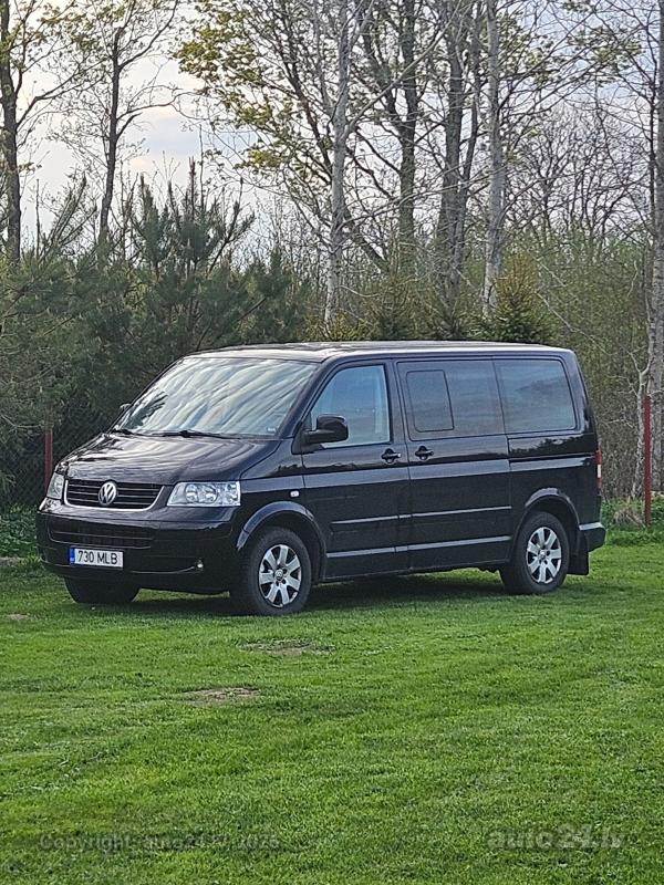 Melns Volkswagen Multivan 2008 Tapa, ar dzinēja tilpumu 2.50 L un nobraukumu 333 tūkst. km par 7500 €, foto 1 vietnē AUTOMOTO.COM.LV