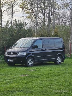 Black Volkswagen Multivan 2008 in Tapa, with an engine capacity of 2.50 L and mileage of 333 thousand km for 7500 €, photo  on AUTOMOTO.COM.LV