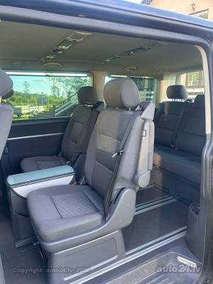 Black Volkswagen Multivan 2008 in Narva, with an engine capacity of 2.50 L and mileage of 160 thousand km for 8500 €, photo 5 on AUTOMOTO.COM.LV