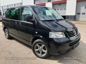 Black Volkswagen Multivan 2008 in Tartu, with an engine capacity of 2.50 L and mileage of 243 thousand km for 11900 €, photo 3 on AUTOMOTO.COM.LV
