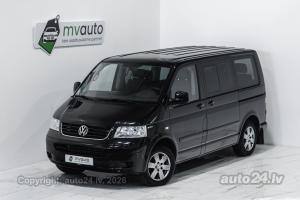 Black Volkswagen Multivan 2008 in Tallinn, with an engine capacity of 2.50 L and mileage of 160 thousand km for 10990 €, photo  on AUTOMOTO.COM.LV