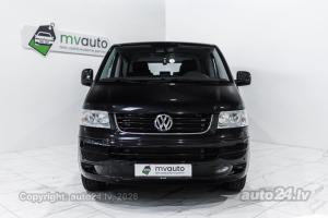 Black Volkswagen Multivan 2008 in Tallinn, with an engine capacity of 2.50 L and mileage of 160 thousand km for 10990 €, photo 5 on AUTOMOTO.COM.LV