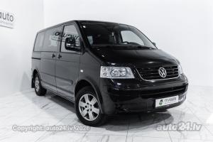 Black Volkswagen Multivan 2008 in Tallinn, with an engine capacity of 2.50 L and mileage of 160 thousand km for 10990 €, photo 6 on AUTOMOTO.COM.LV