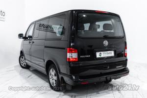 Black Volkswagen Multivan 2008 in Tallinn, with an engine capacity of 2.50 L and mileage of 160 thousand km for 10990 €, photo 7 on AUTOMOTO.COM.LV