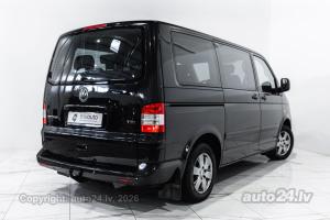Black Volkswagen Multivan 2008 in Tallinn, with an engine capacity of 2.50 L and mileage of 160 thousand km for 10990 €, photo 9 on AUTOMOTO.COM.LV