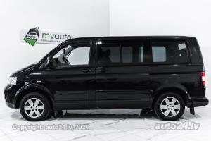 Black Volkswagen Multivan 2008 in Tallinn, with an engine capacity of 2.50 L and mileage of 160 thousand km for 10990 €, photo 10 on AUTOMOTO.COM.LV