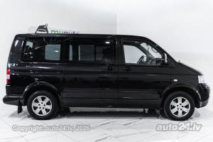 Black Volkswagen Multivan 2008 in Tallinn, with an engine capacity of 2.50 L and mileage of 160 thousand km for 10990 €, photo 11 on AUTOMOTO.COM.LV