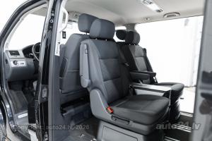 Black Volkswagen Multivan 2008 in Tallinn, with an engine capacity of 2.50 L and mileage of 160 thousand km for 10990 €, photo 18 on AUTOMOTO.COM.LV