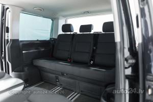 Black Volkswagen Multivan 2008 in Tallinn, with an engine capacity of 2.50 L and mileage of 160 thousand km for 10990 €, photo 21 on AUTOMOTO.COM.LV