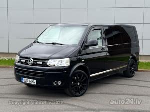 Melns Volkswagen Multivan 2011 Tartu, ar dzinēja tilpumu 2.00 L un nobraukumu 266 tūkst. km par 12500 €, foto  vietnē AUTOMOTO.COM.LV