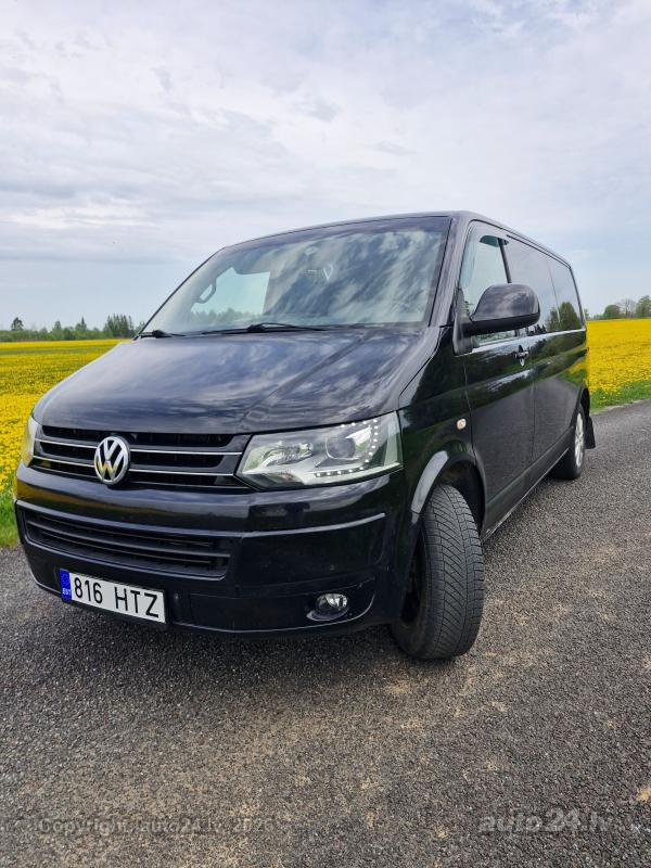 Black Volkswagen Multivan 2012 in Tallinn, with an engine capacity of 2.00 L and mileage of 0 thousand km for 9000 €, photo 1 on AUTOMOTO.COM.LV