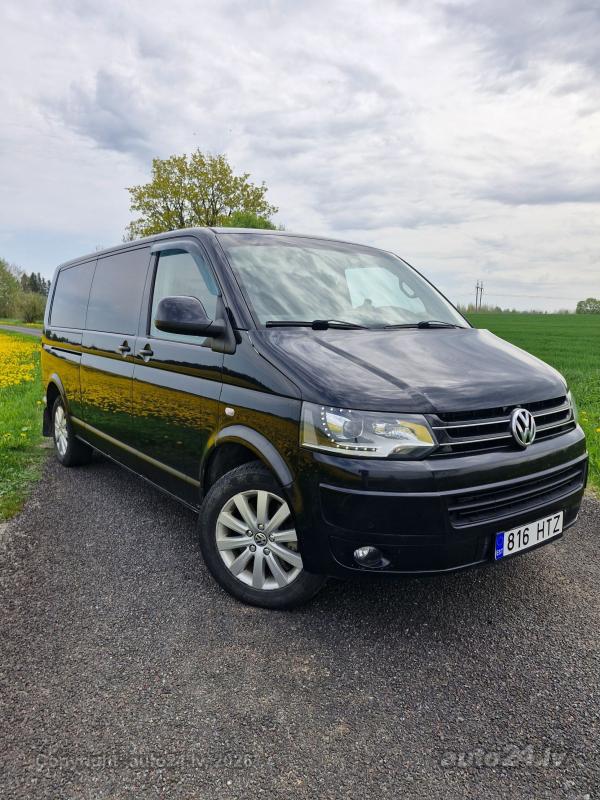 Black Volkswagen Multivan 2012 in Tallinn, with an engine capacity of 2.00 L and mileage of 0 thousand km for 9000 €, photo 3 on AUTOMOTO.COM.LV
