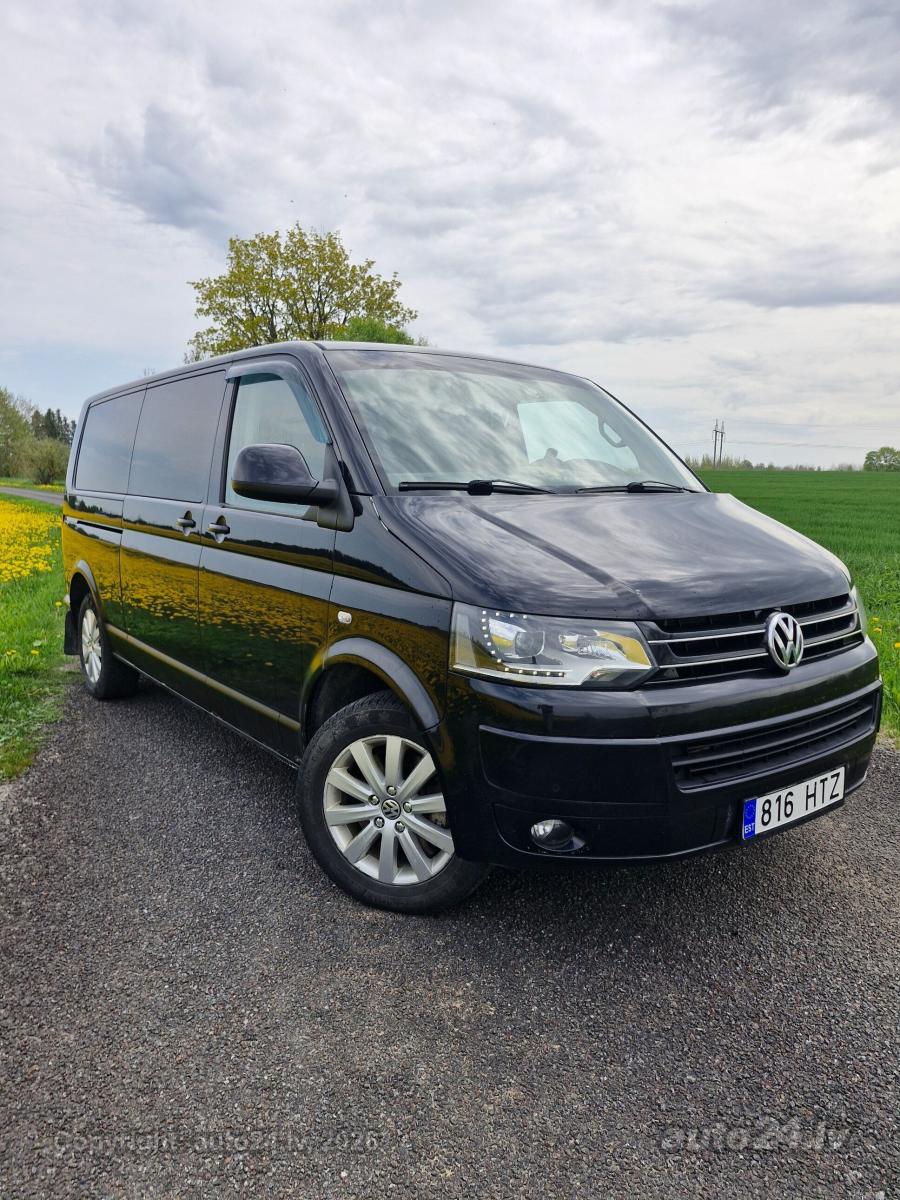 Black Volkswagen Multivan 2012 in Tallinn, with an engine capacity of 2.00 L and mileage of 0 thousand km for 9000 €, photo 4 on AUTOMOTO.COM.LV