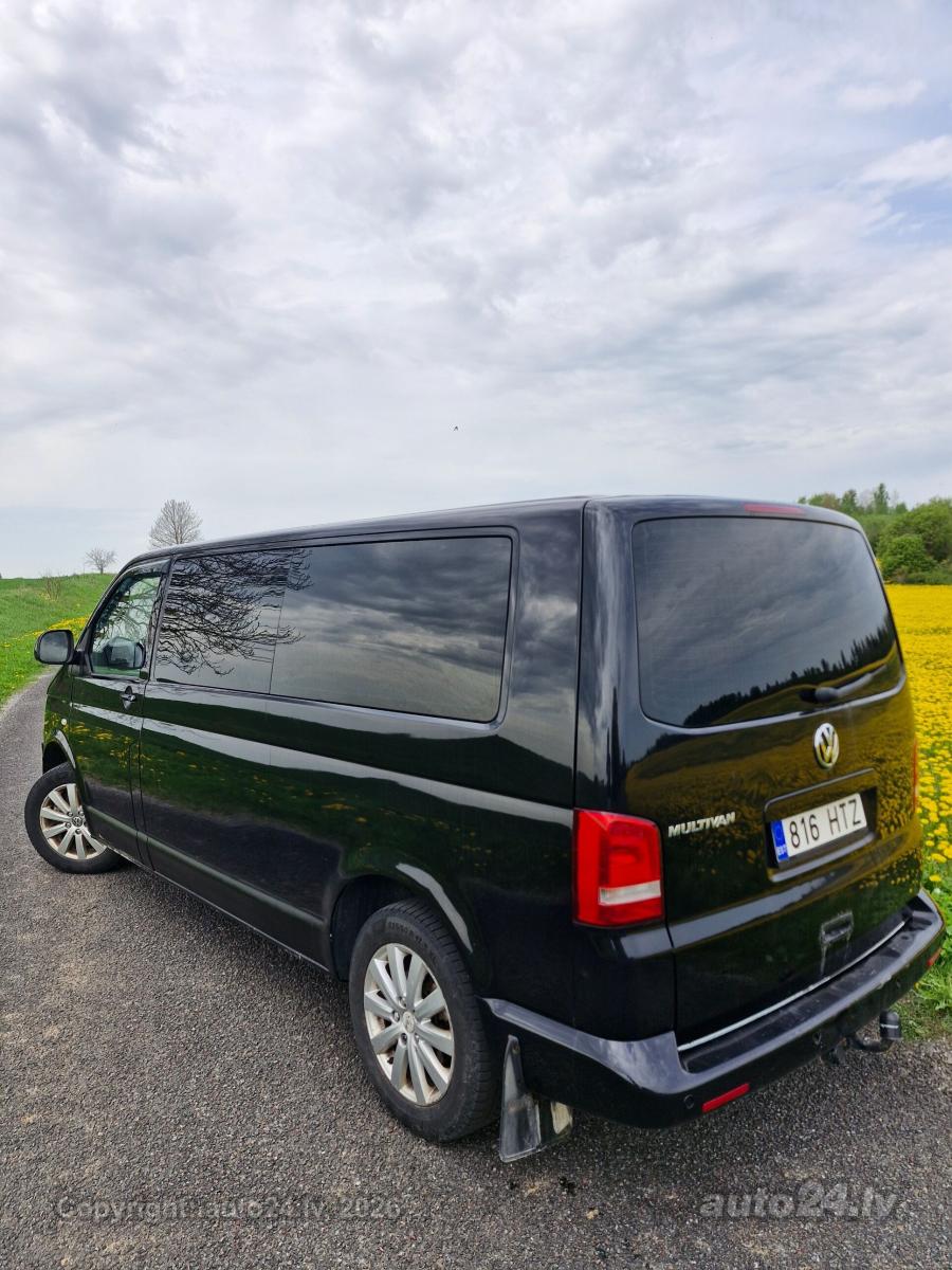 Black Volkswagen Multivan 2012 in Tallinn, with an engine capacity of 2.00 L and mileage of 0 thousand km for 9000 €, photo 5 on AUTOMOTO.COM.LV