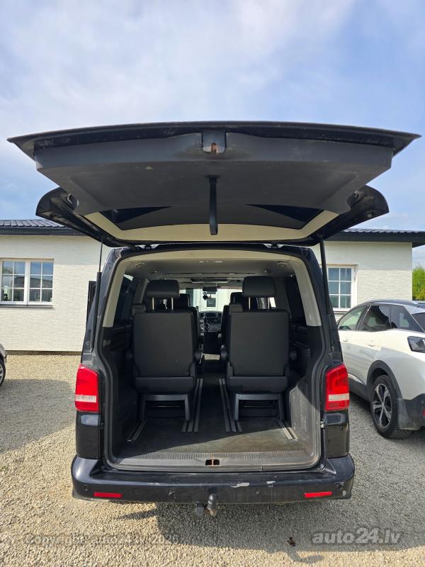 Black Volkswagen Multivan 2012 in Tallinn, with an engine capacity of 2.00 L and mileage of 0 thousand km for 9000 €, photo 6 on AUTOMOTO.COM.LV
