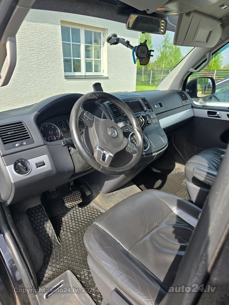 Black Volkswagen Multivan 2012 in Tallinn, with an engine capacity of 2.00 L and mileage of 0 thousand km for 9000 €, photo 8 on AUTOMOTO.COM.LV