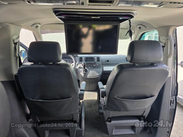 Black Volkswagen Multivan 2012 in Tallinn, with an engine capacity of 2.00 L and mileage of 0 thousand km for 9000 €, photo 10 on AUTOMOTO.COM.LV