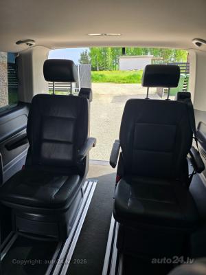 Black Volkswagen Multivan 2012 in Tallinn, with an engine capacity of 2.00 L and mileage of 0 thousand km for 9000 €, photo 13 on AUTOMOTO.COM.LV