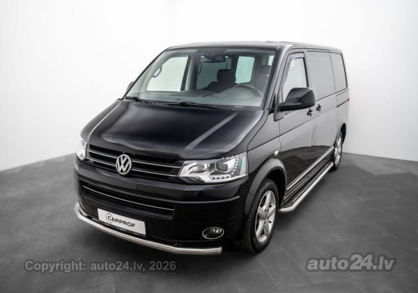 Black Volkswagen Multivan 2013 in Tallinn, with an engine capacity of 2.00 L and mileage of 191 thousand km for 19999 €, photo 1 on AUTOMOTO.COM.LV
