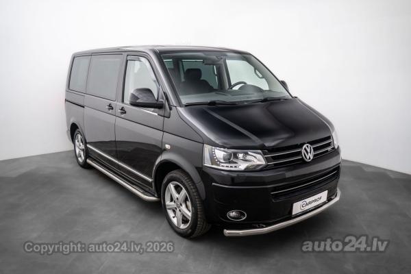Black Volkswagen Multivan 2013 in Tallinn, with an engine capacity of 2.00 L and mileage of 191 thousand km for 19999 €, photo 4 on AUTOMOTO.COM.LV