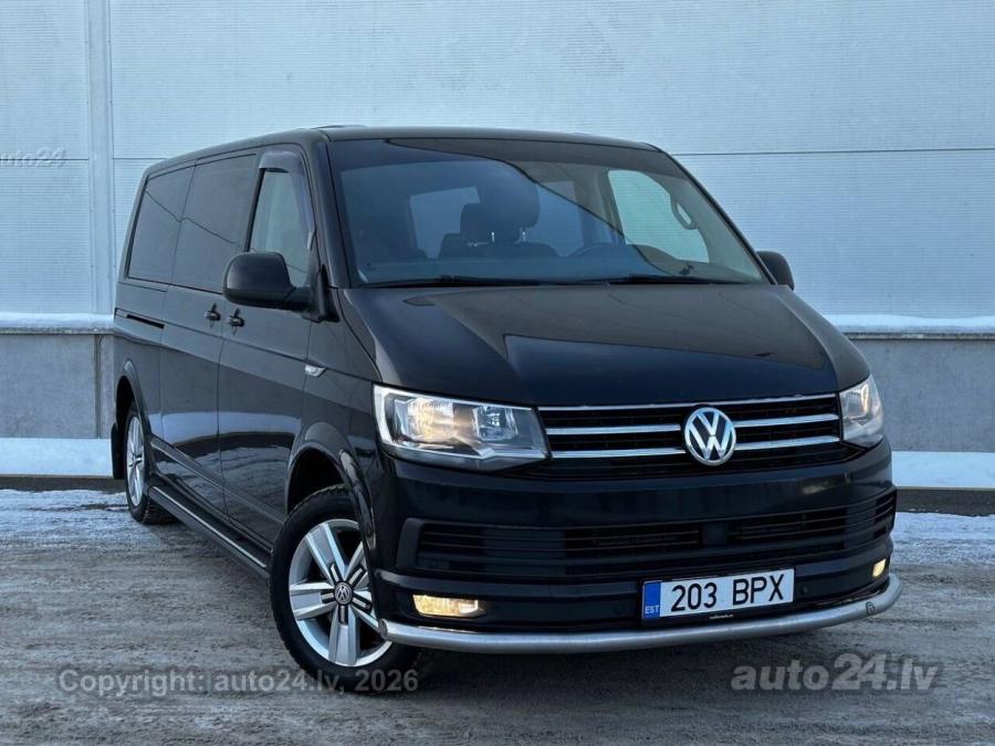Melns Volkswagen Multivan 2016 Valga, ar dzinēja tilpumu 2.00 L un nobraukumu 379 tūkst. km par 16499 €, foto 1 vietnē AUTOMOTO.COM.LV