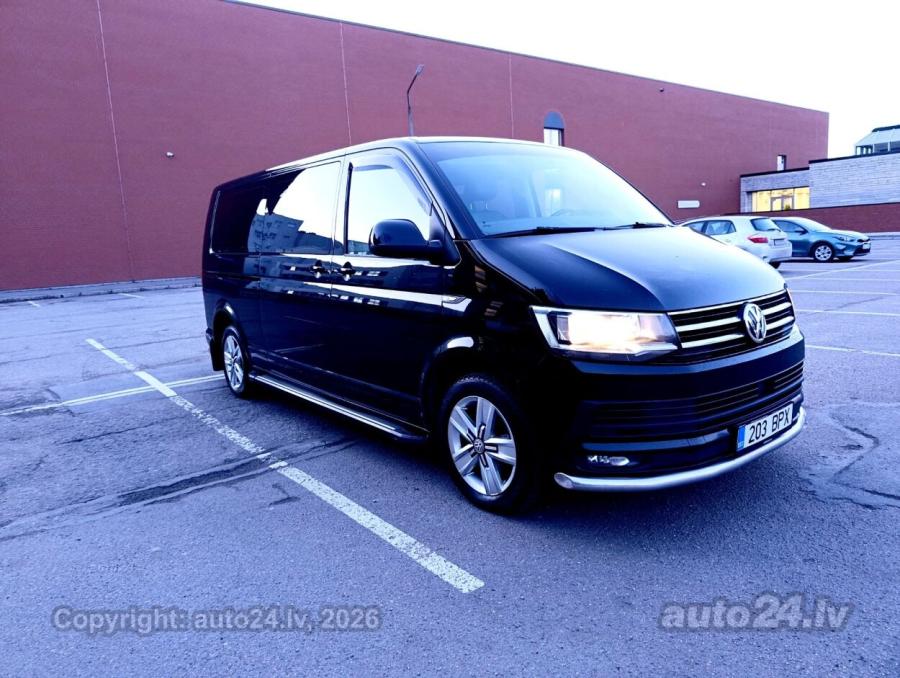 Black Volkswagen Multivan 2016 in Tallinn, with an engine capacity of 2.00 L and mileage of 349 thousand km for 22900 €, photo 1 on AUTOMOTO.COM.LV