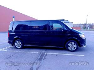 Black Volkswagen Multivan 2016 in Tallinn, with an engine capacity of 2.00 L and mileage of 349 thousand km for 22900 €, photo 8 on AUTOMOTO.COM.LV