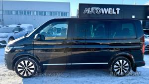 Black Volkswagen Multivan 2020 in Tallinn, with an engine capacity of 2.00 L and mileage of 124 thousand km for 49900 €, photo 5 on AUTOMOTO.COM.LV