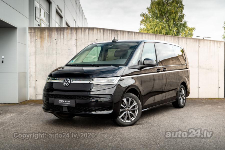 Melns Volkswagen Multivan 2022 Tartu, ar dzinēja tilpumu 1.40 L un nobraukumu 61 tūkst. km par 47900 €, foto 1 vietnē AUTOMOTO.COM.LV