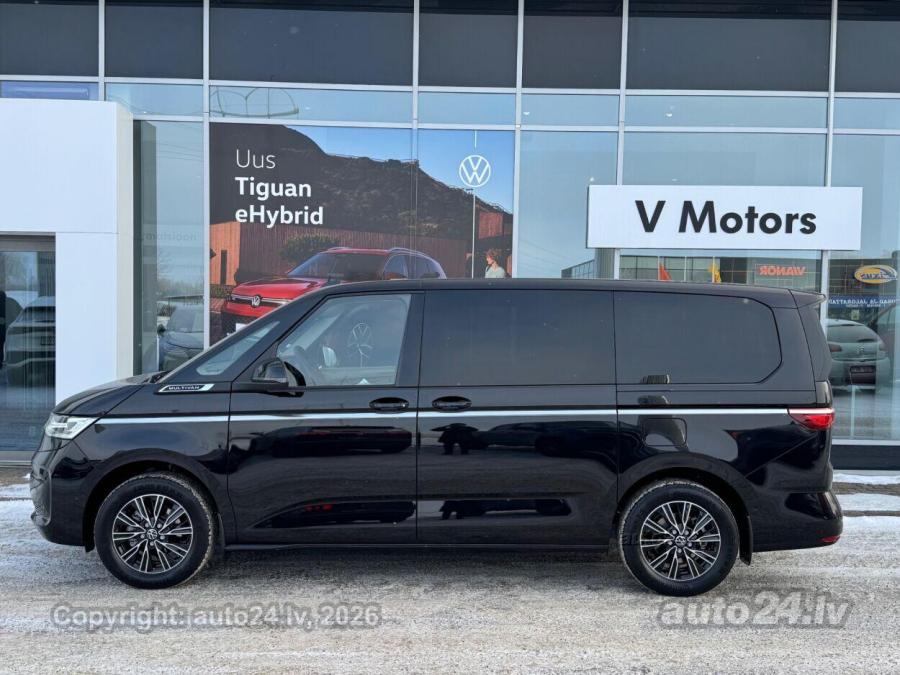 Melns Volkswagen Multivan 2026 Viljandi, ar dzinēja tilpumu 2.00 L un nobraukumu 1 tūkst. km par 69890 €, foto 2 vietnē AUTOMOTO.COM.LV