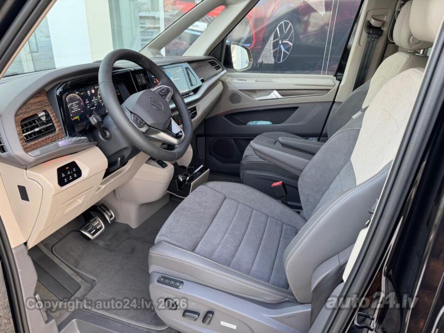 Melns Volkswagen Multivan 2026 Viljandi, ar dzinēja tilpumu 2.00 L un nobraukumu 1 tūkst. km par 69890 €, foto 8 vietnē AUTOMOTO.COM.LV
