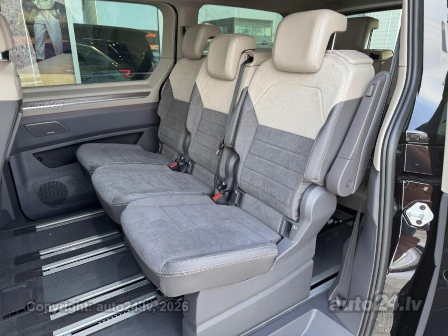 Melns Volkswagen Multivan 2026 Viljandi, ar dzinēja tilpumu 2.00 L un nobraukumu 1 tūkst. km par 69890 €, foto 9 vietnē AUTOMOTO.COM.LV