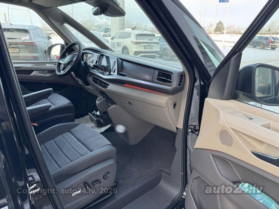 Melns Volkswagen Multivan 2026 Viljandi, ar dzinēja tilpumu 2.00 L un nobraukumu 1 tūkst. km par 69890 €, foto 10 vietnē AUTOMOTO.COM.LV