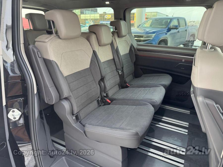 Melns Volkswagen Multivan 2026 Viljandi, ar dzinēja tilpumu 2.00 L un nobraukumu 1 tūkst. km par 69890 €, foto 13 vietnē AUTOMOTO.COM.LV