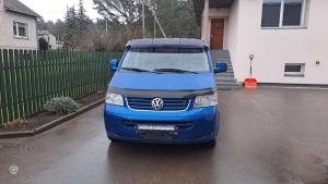Blue Volkswagen Multivan 2008 in Kedainiai, with an engine capacity of 2.50 L and mileage of 368 thousand km for 8500 €, photo  on AUTOMOTO.COM.LV