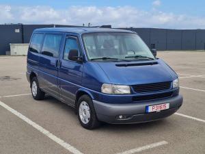 Blue Volkswagen Multivan 1998 in Raseiniai, with an engine capacity of 2.46 L and mileage of 317 thousand km for 4950 €, photo  on AUTOMOTO.COM.LV