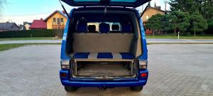 Blue Volkswagen Multivan 2000 in Vilnius, with an engine capacity of 2.50 L and mileage of 401 thousand km for 7000 €, photo 17 on AUTOMOTO.COM.LV