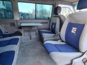 Blue Volkswagen Multivan 2000 in Vilnius, with an engine capacity of 2.50 L and mileage of 401 thousand km for 7000 €, photo 31 on AUTOMOTO.COM.LV