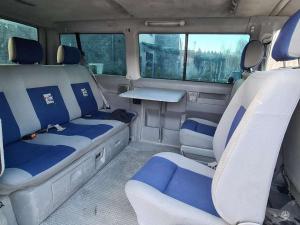 Blue Volkswagen Multivan 2000 in Vilnius, with an engine capacity of 2.50 L and mileage of 401 thousand km for 7000 €, photo 32 on AUTOMOTO.COM.LV