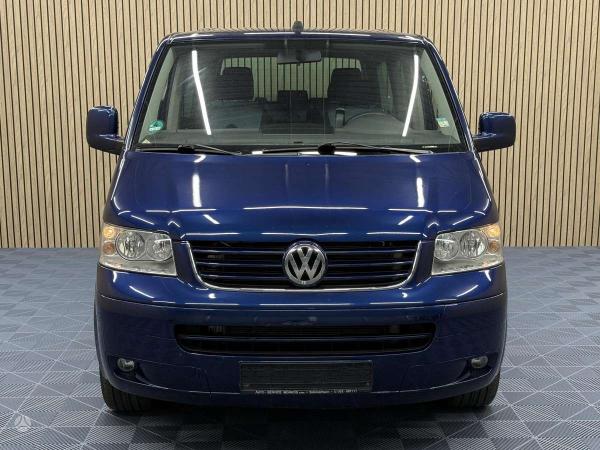 Blue Volkswagen Multivan 2008 in Marijampole, with an engine capacity of 2.46 L and mileage of 217 thousand km for 9750 €, photo 3 on AUTOMOTO.COM.LV