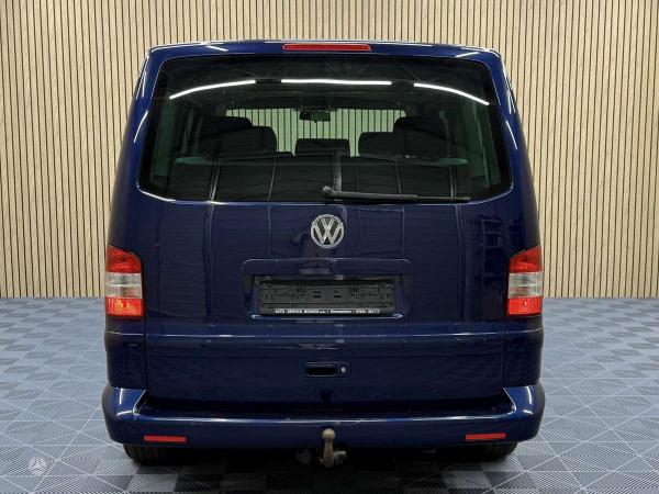 Blue Volkswagen Multivan 2008 in Marijampole, with an engine capacity of 2.46 L and mileage of 217 thousand km for 9750 €, photo 6 on AUTOMOTO.COM.LV