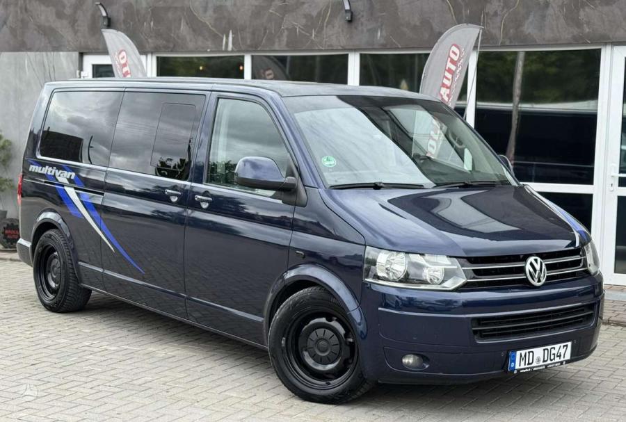 Zils Volkswagen Multivan 2010 Radviliškis, ar dzinēja tilpumu 2.00 L un nobraukumu 355 tūkst. km par 11200 €, foto 3 vietnē AUTOMOTO.COM.LV