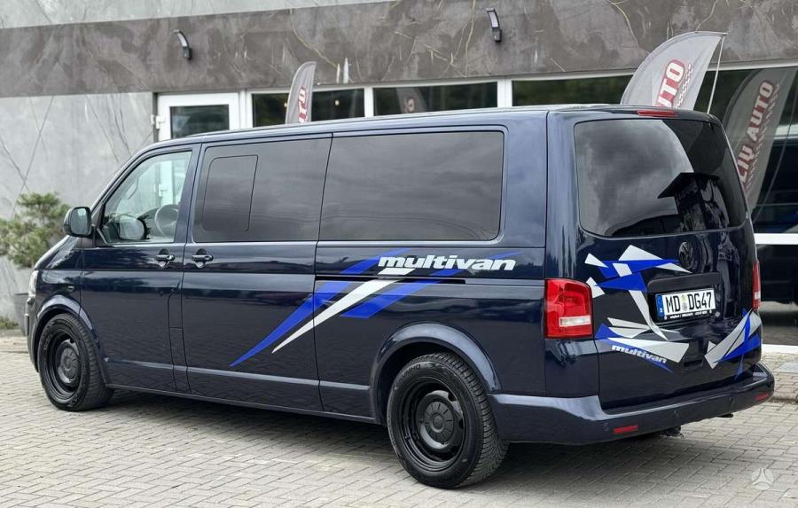 Zils Volkswagen Multivan 2010 Radviliškis, ar dzinēja tilpumu 2.00 L un nobraukumu 355 tūkst. km par 11200 €, foto 9 vietnē AUTOMOTO.COM.LV