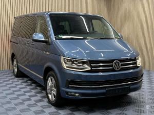 Zils Volkswagen Multivan 2015 Marijampole, ar dzinēja tilpumu 1.97 L un nobraukumu 229 tūkst. km par 23350 €, foto  vietnē AUTOMOTO.COM.LV