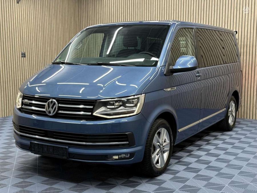 Zils Volkswagen Multivan 2015 Marijampole, ar dzinēja tilpumu 1.97 L un nobraukumu 229 tūkst. km par 23350 €, foto 5 vietnē AUTOMOTO.COM.LV