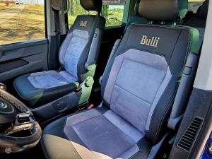 Blue Volkswagen Multivan 2023 in Kaisiadorys, with an engine capacity of 2.00 L and mileage of 50 thousand km for 30500 €, photo 19 on AUTOMOTO.COM.LV