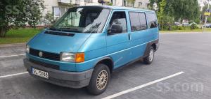 Blue Volkswagen Multivan 1992 in Riga, with an engine capacity of 1.90 L and mileage of 325 thousand km for 2200 €, photo  on AUTOMOTO.COM.LV