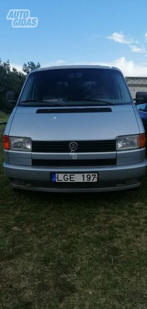 Blue Volkswagen Multivan 1994 in Alytus, with an engine capacity of 2.40 L and mileage of 450 thousand km for 1350 €, photo 3 on AUTOMOTO.COM.LV